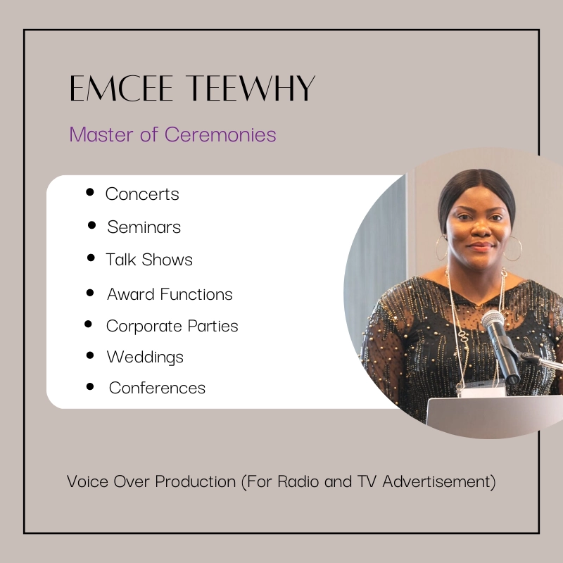 Master of Ceremonies | Emcee TeeWhy